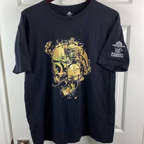ASMDSS | Shirts | The Operator Army Black Tshirt Size Xl | Poshmark